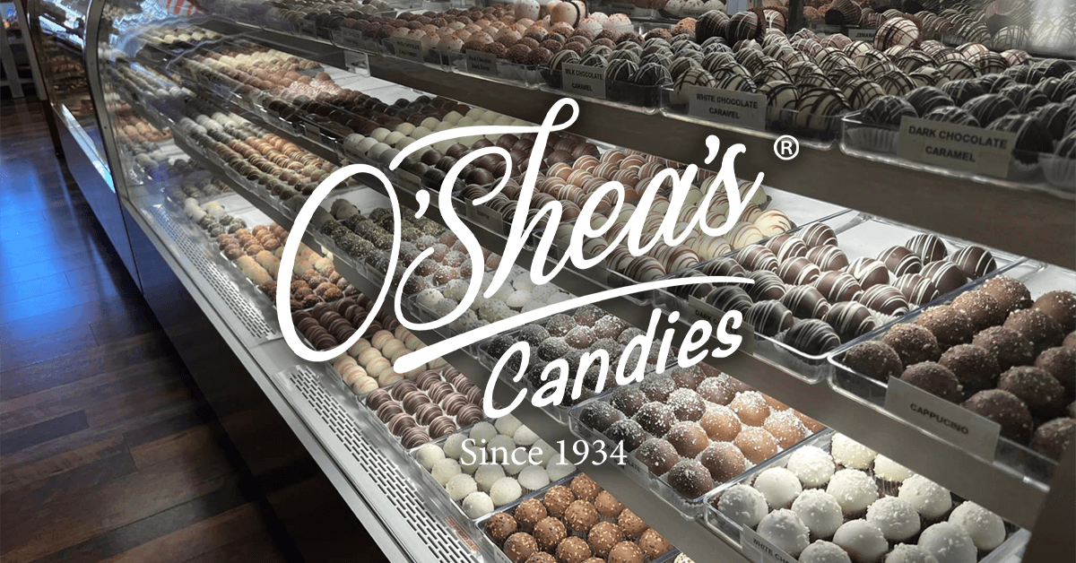 Gourmet 6PC Pretzel Stack w/ Satin Bow - O’Shea’s Candies